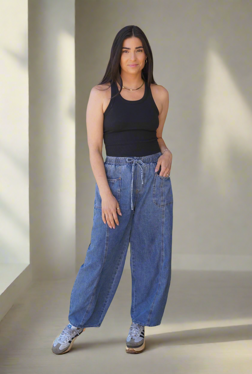 Baby Barrel Denim Pants- Shop Teach – Uforia Muse